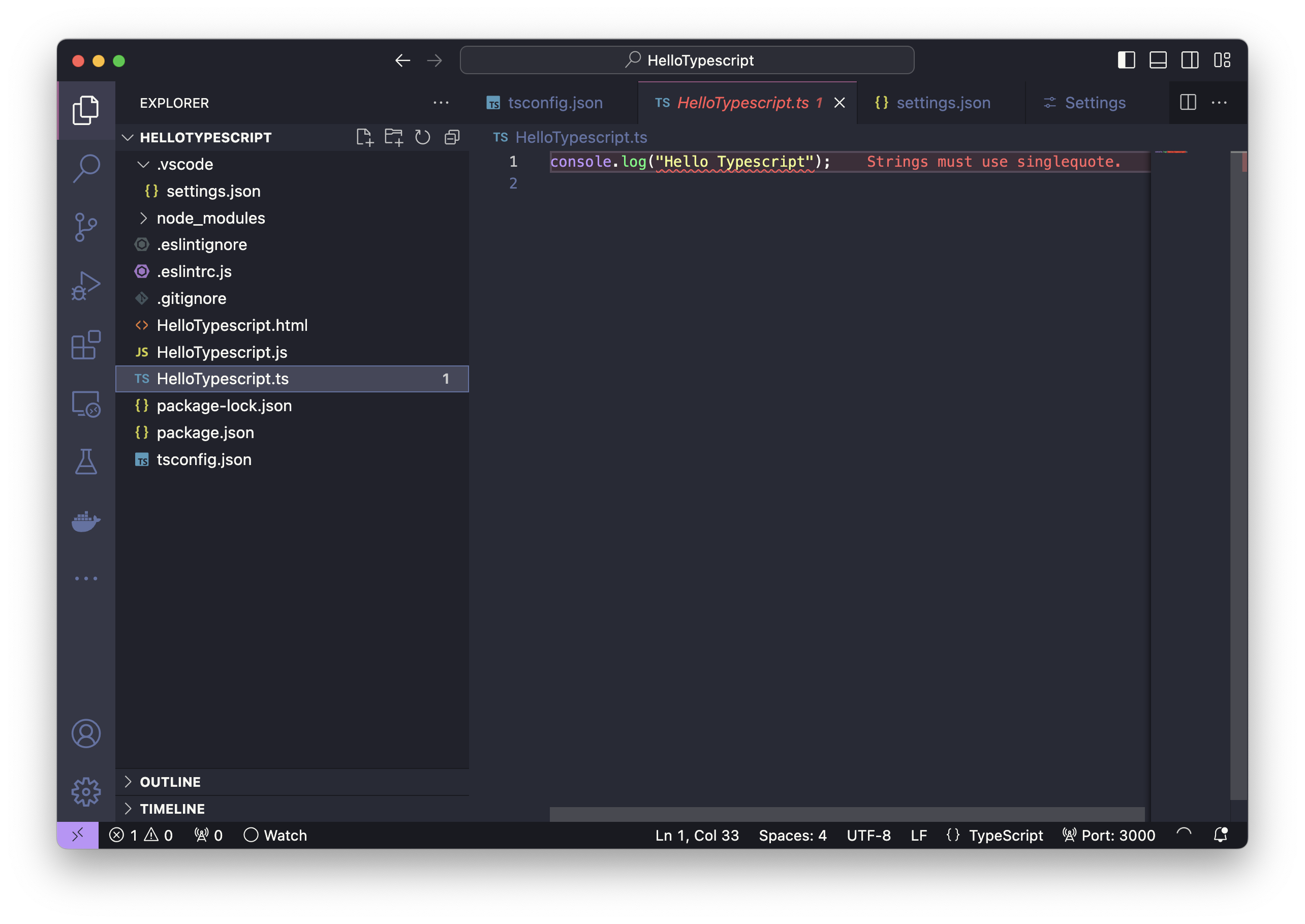 ICS 314 Fall 2025 | E24: Improve code quality using ESLint in VSCode