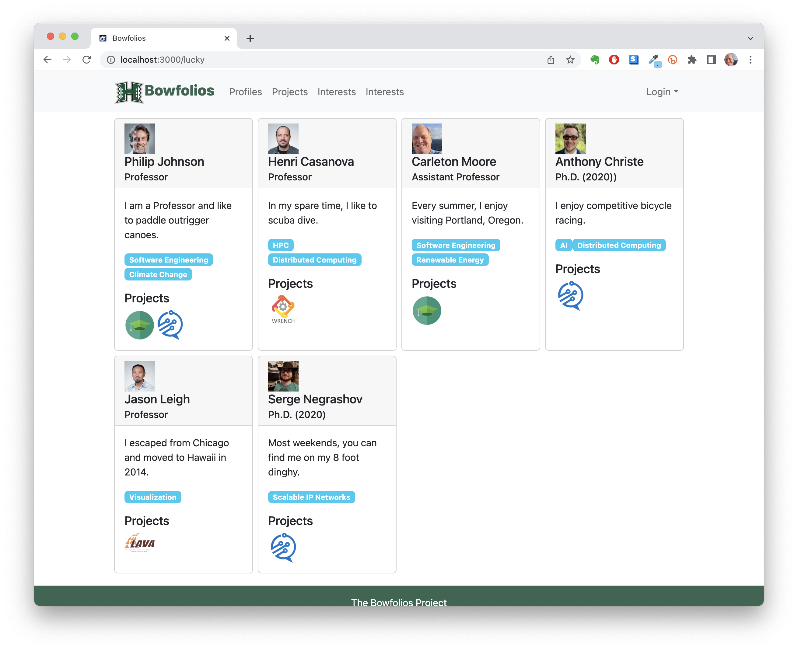 ICS 314 Fall 2025 | E48C: Bowfolios