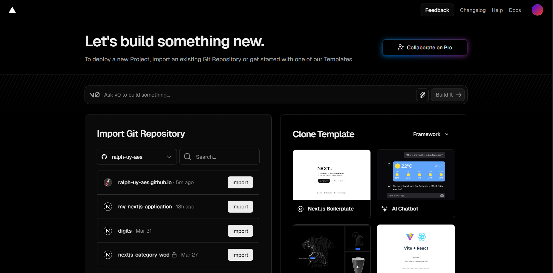 ICS 314 Summer 2025 | Deploy a Nextjs app to Vercel
