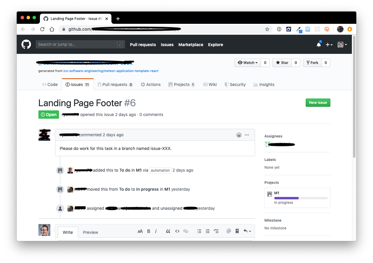 ICS 414 Fall 2025 | GitHub Issue Guidelines